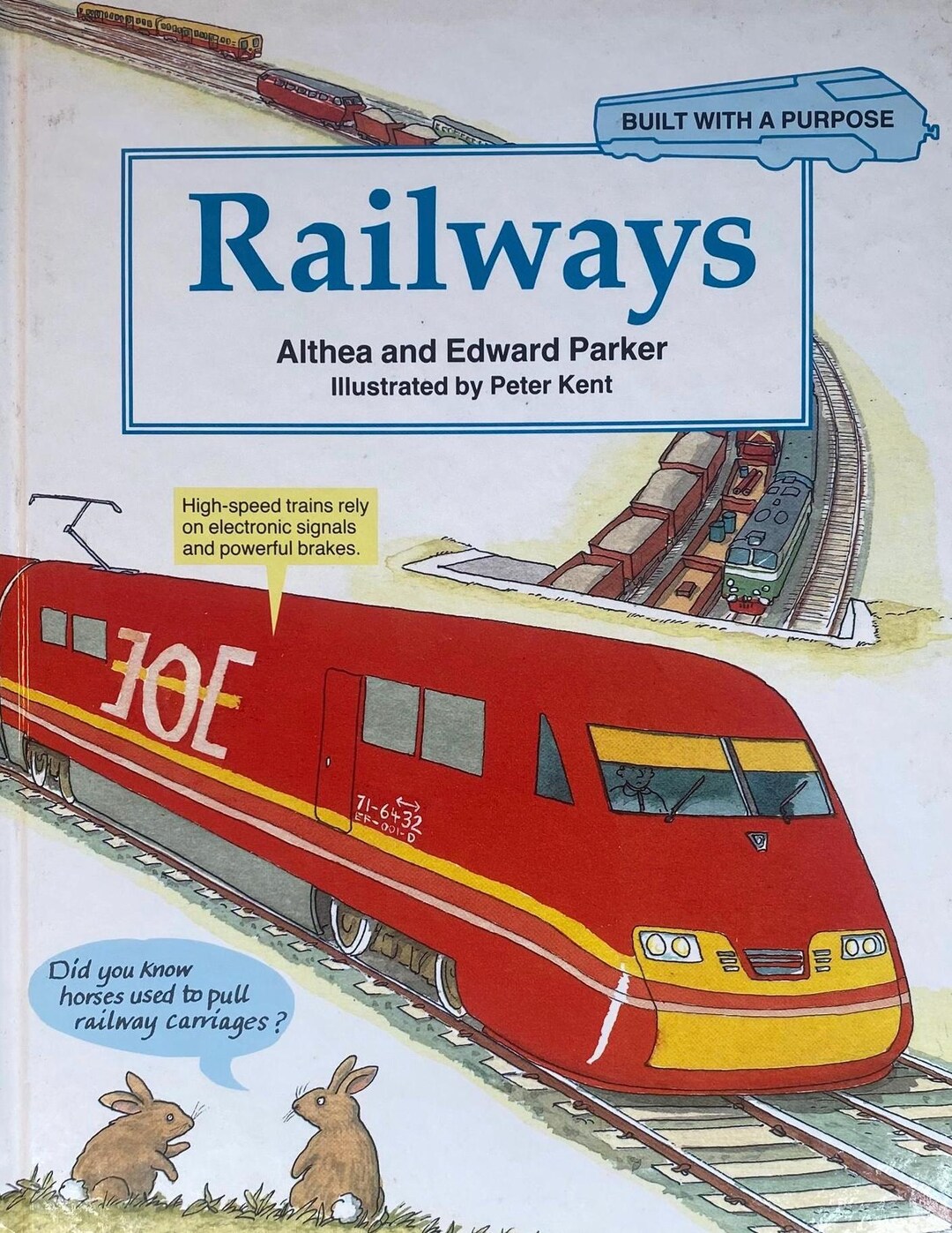 Vintage Children’s Book ‘railways’ by Althea & Edward Parker 1992 - Etsy