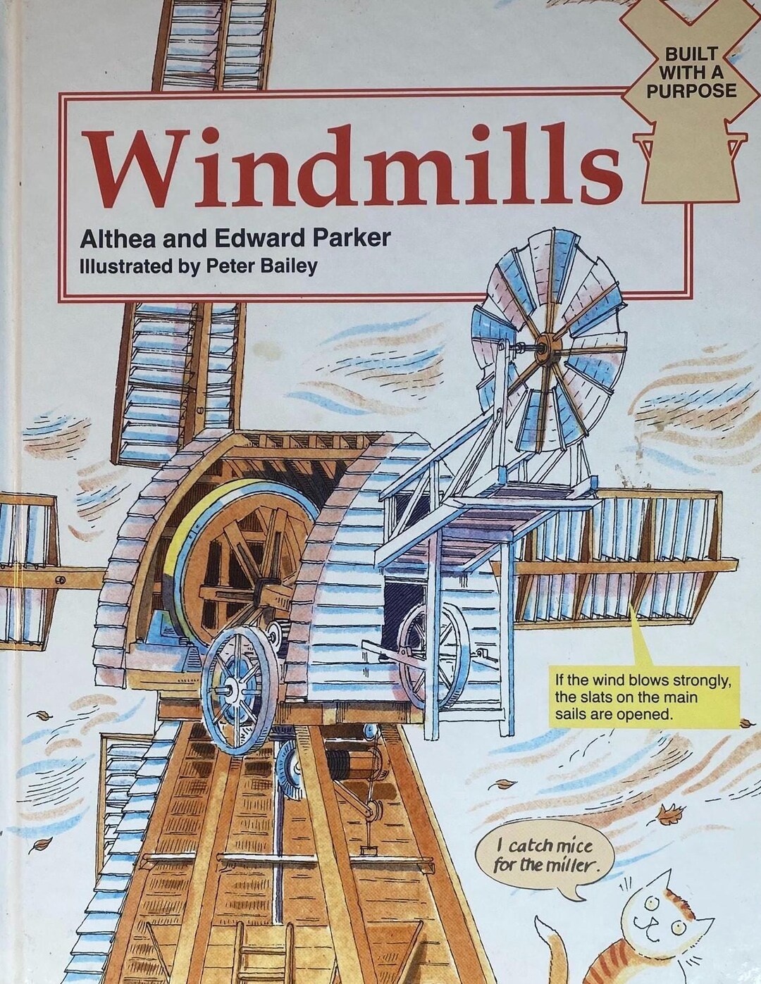 Vintage Children’s Book ‘windmills’ by Althea & Edward Parker 1992 - Etsy