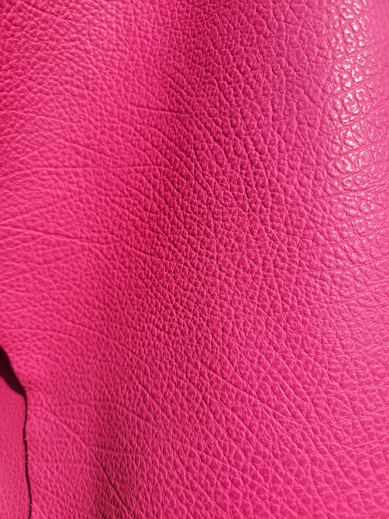 PICK YOUR SIZE: Pink Textured Leather - Etsy