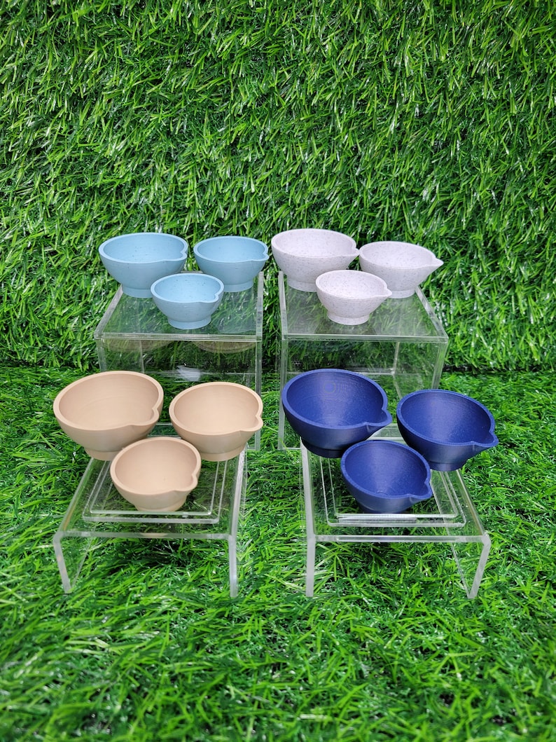 1:6 Scale Kitchen Stackable Mixing Bowls - Etsy