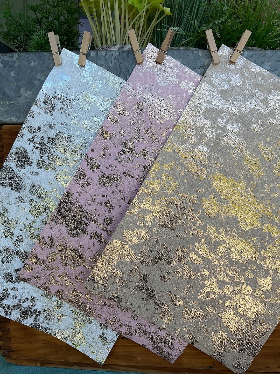 NEW! 8x11 Metallic Splatter Faux Leather Sheet for Bows and Jewelry - Etsy