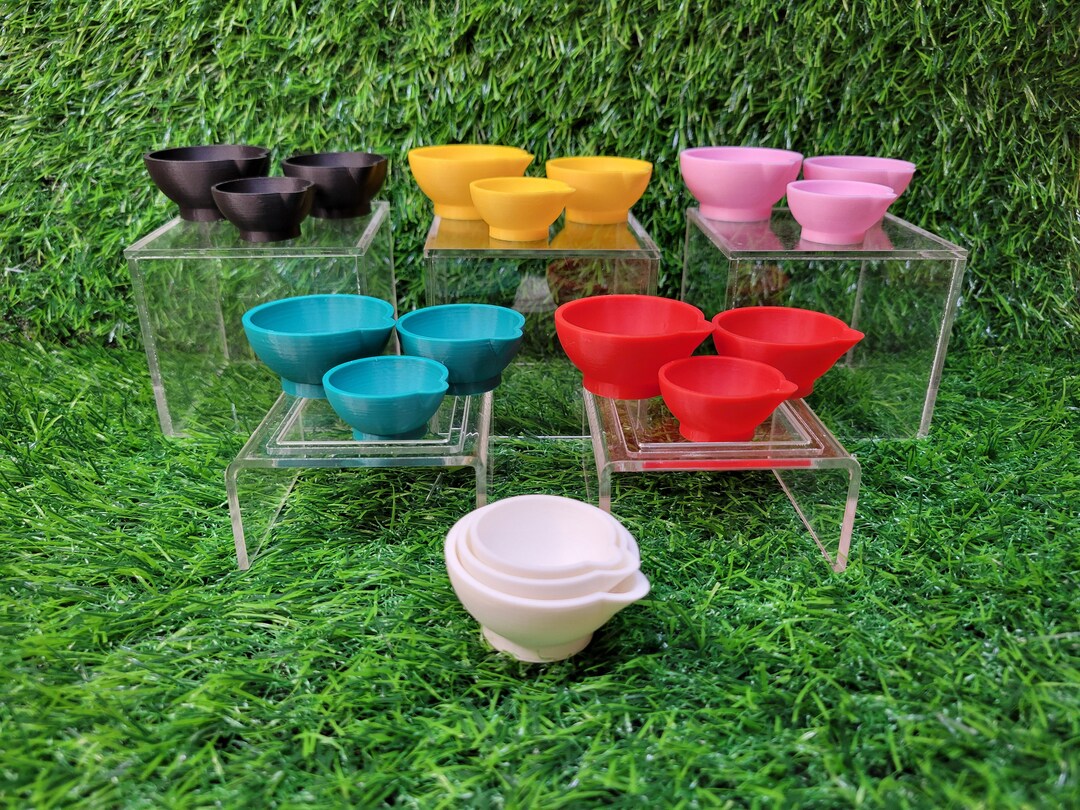 1:6 Scale Kitchen Stackable Mixing Bowls - Etsy