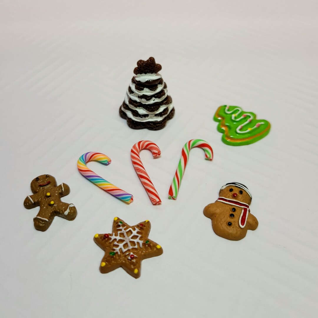 8 Piece Christmas Baking Set Dollhouse /elf Props - Etsy