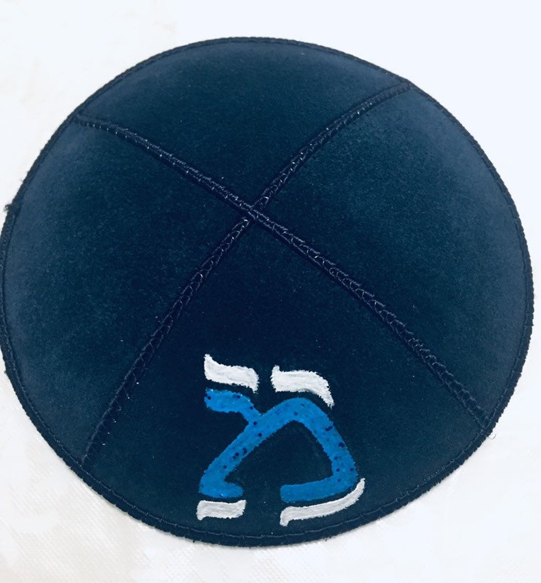 Custom Kippah Hand Painted NAME ONLY - Etsy