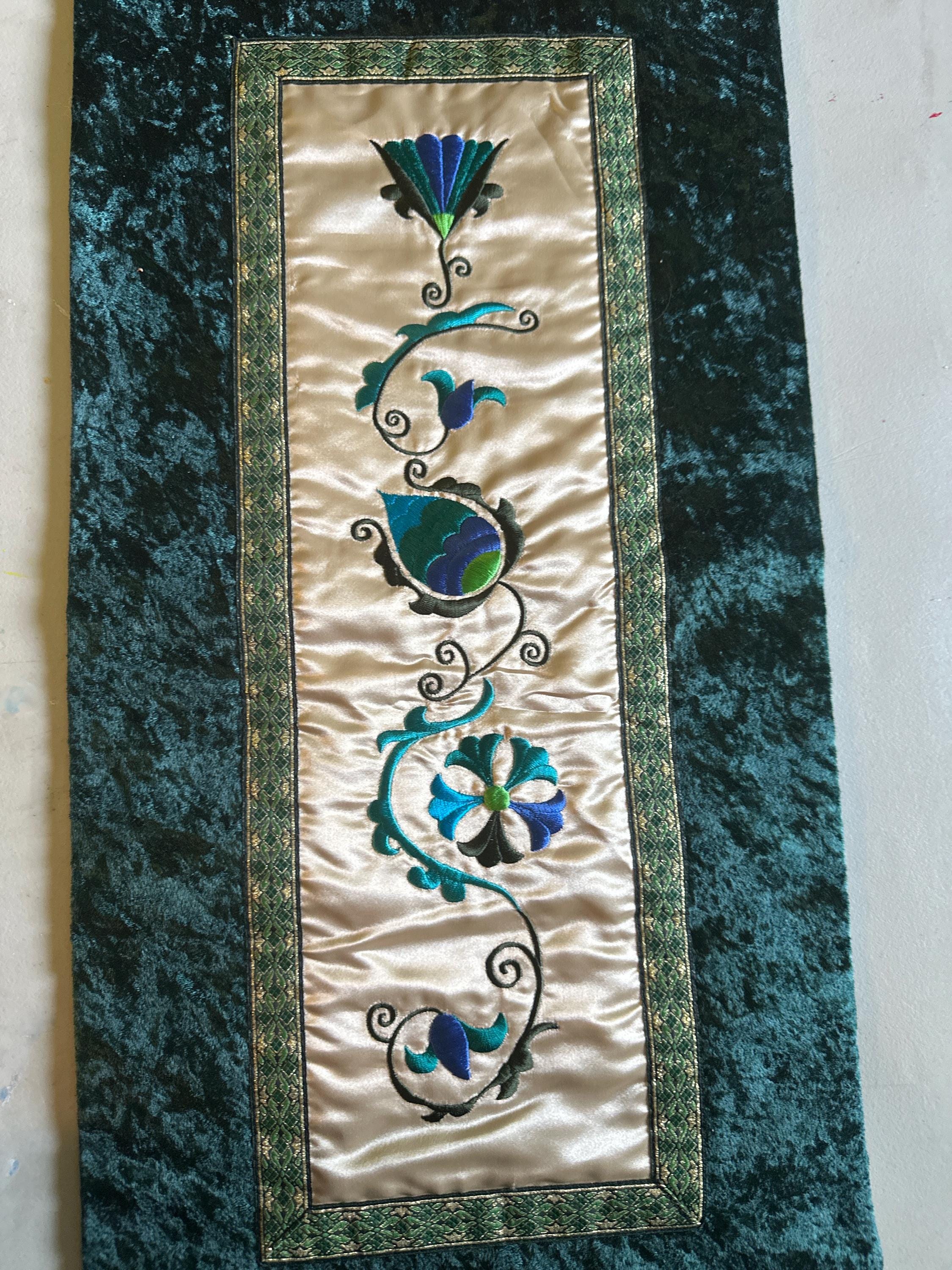 Nili Sverdlov Embroidered Wall Hanging, Kuzari Jerusalem Wall Art ...
