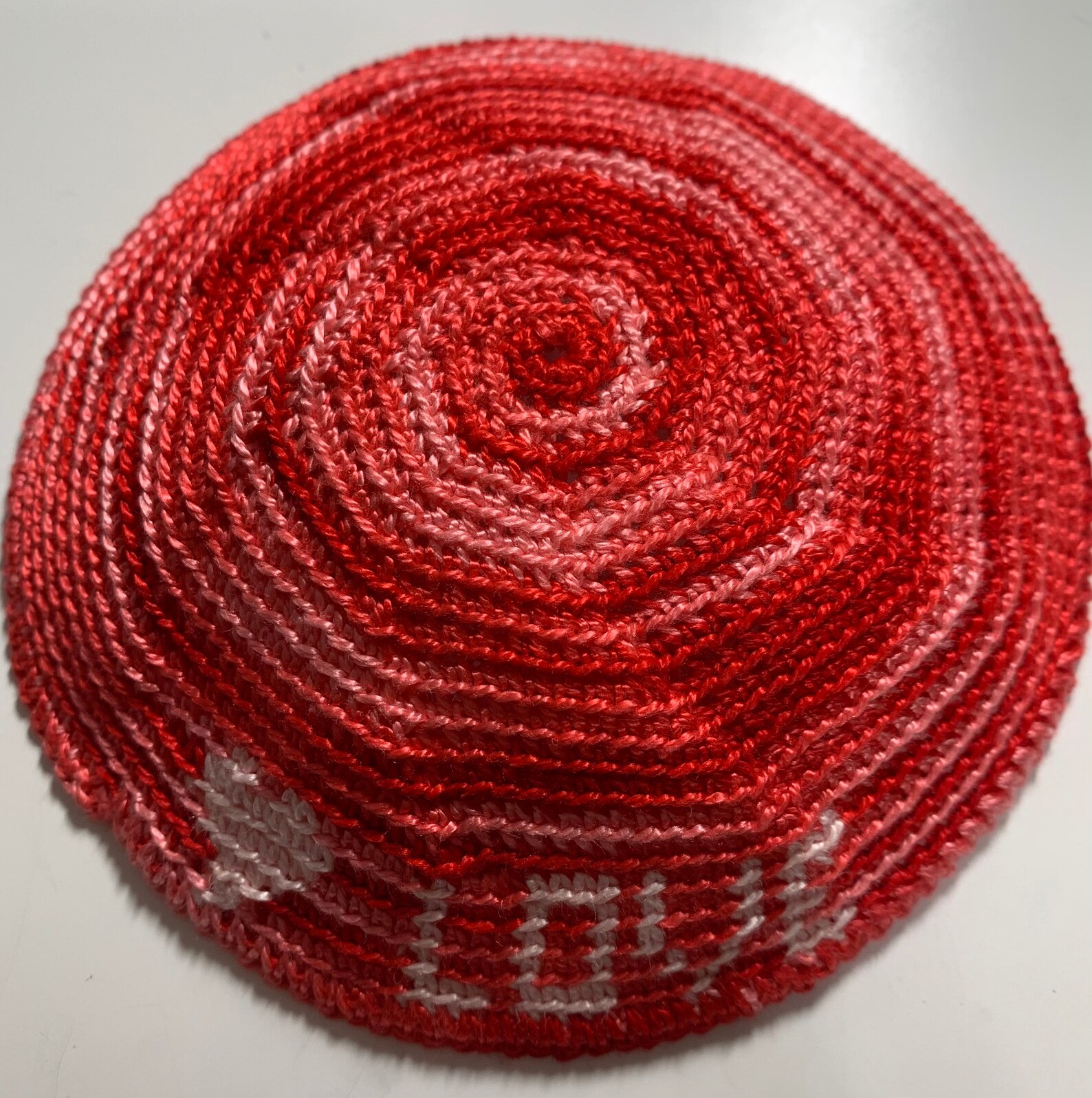 Hand Made Tie Dye Crochet Kippah, Star of David Crochet Kippah, Custom ...