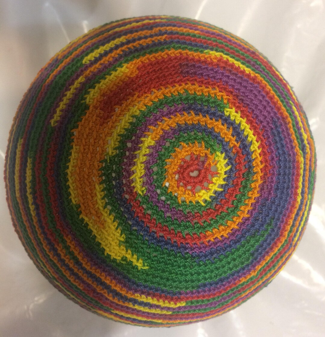 Hand Crochet Adult Kippah, Jewish Kippah , Assorted Colors and ...