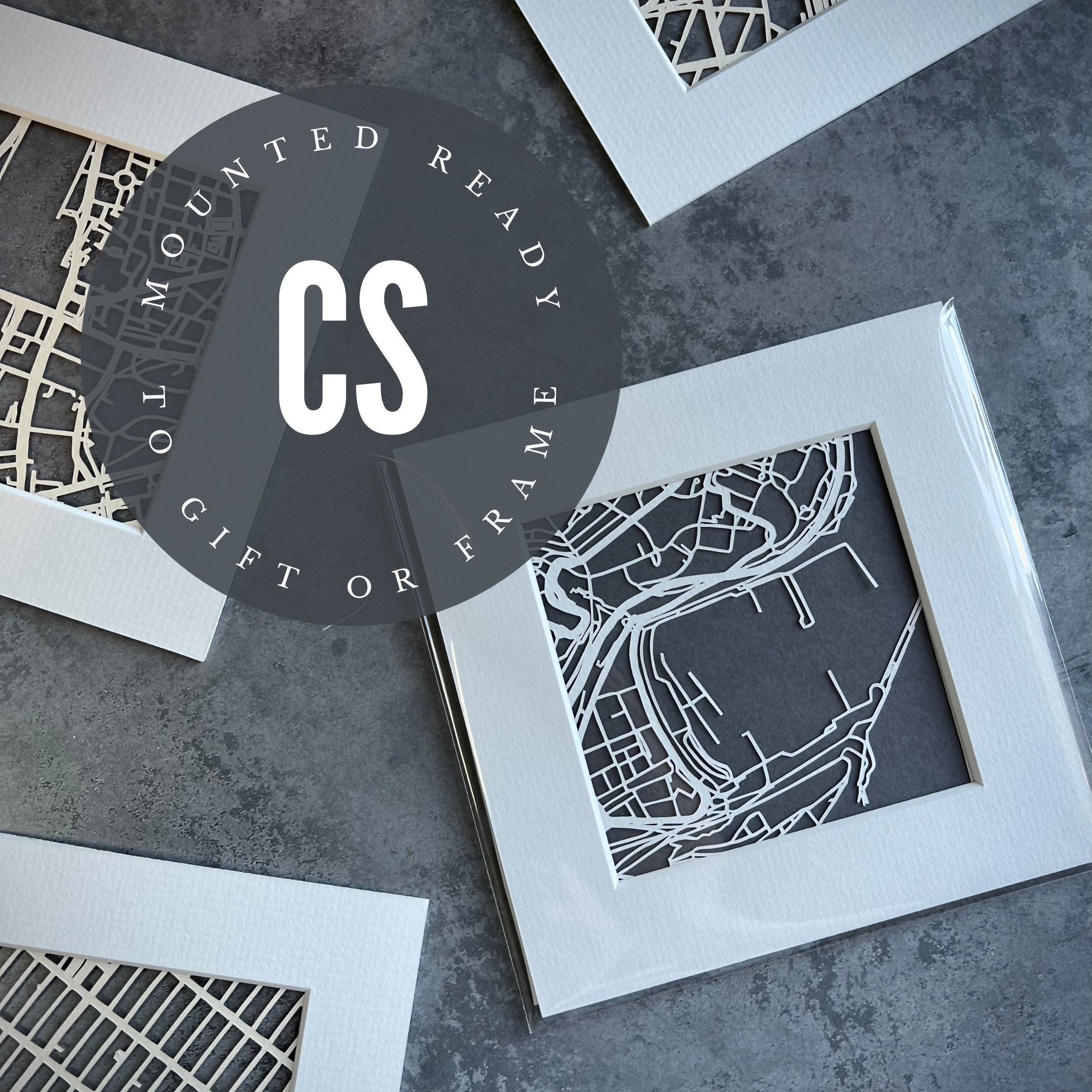 Hand Cut Rome Colosseum Papercut Map 10x10cm Unique Original - Etsy