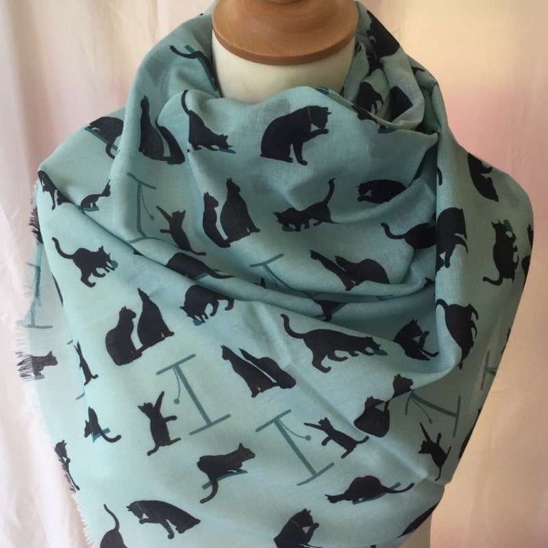 Cat Scarf - Etsy