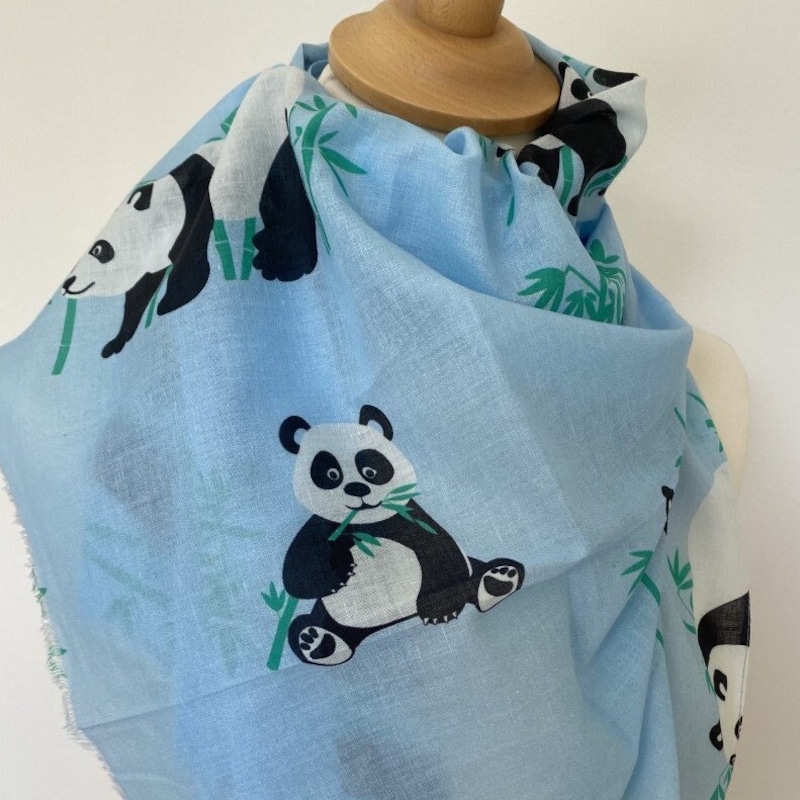 Panda Scarf - Etsy