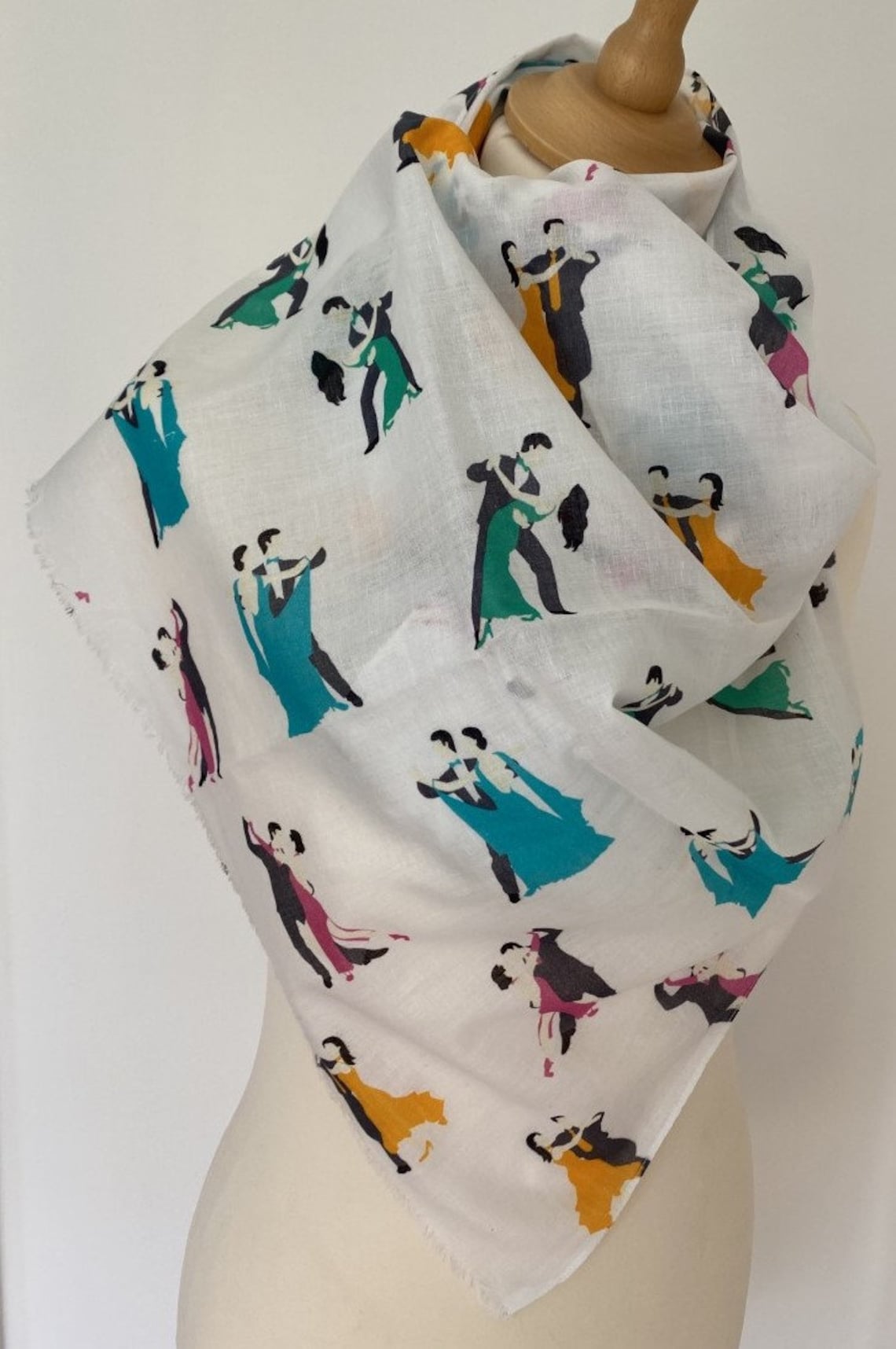 Ballroom Dance Scarf Tea Dance Scarf Waltz Foxtrot - Etsy UK