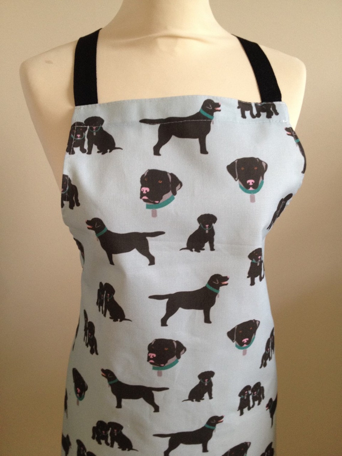 Black Labrador Apron Black Dog Apron Black Pet Dog Apron - Etsy UK