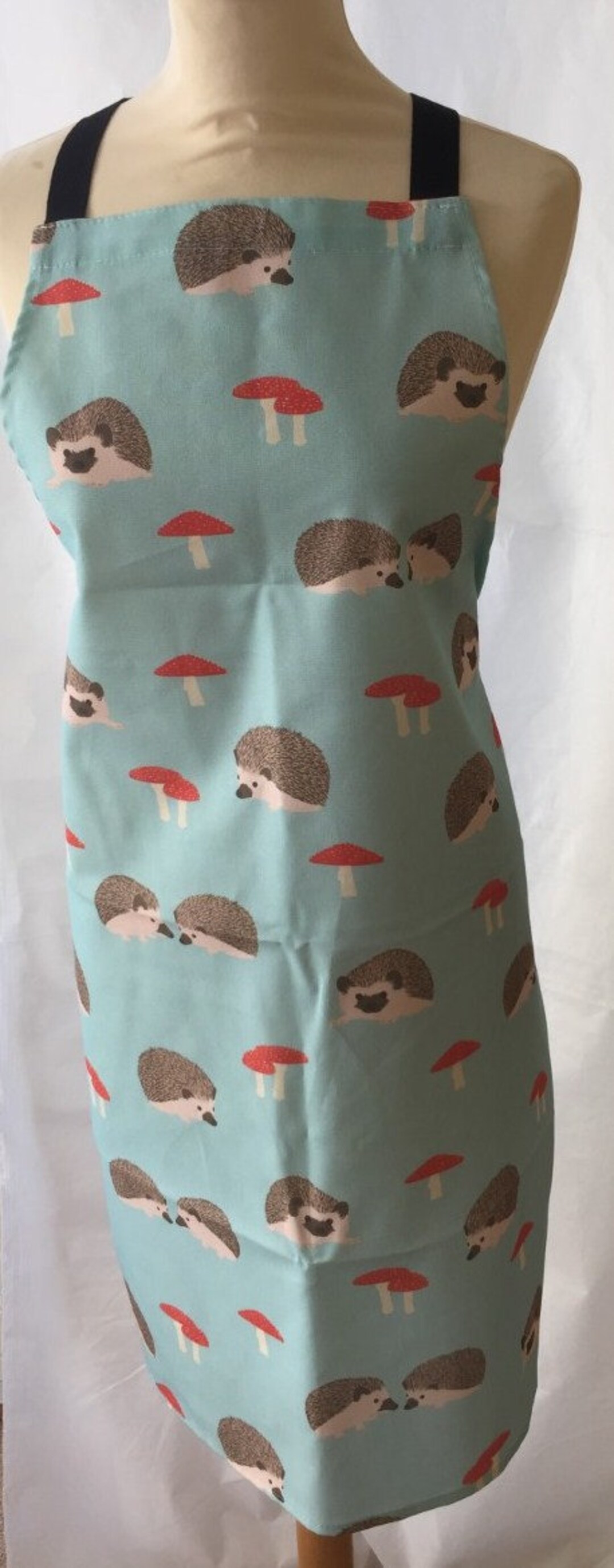 Hedgehog & Toadstool Apron: 100% Cotton Chef's Gift - Etsy UK