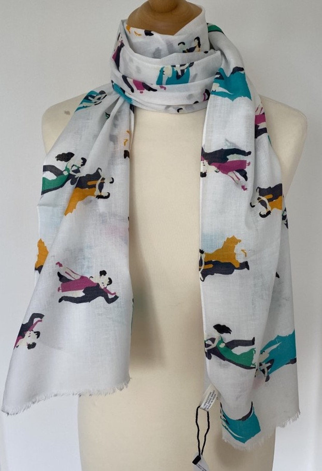 Ballroom Dance Scarf Tea Dance Scarf Waltz Foxtrot Tango Quickstep ...