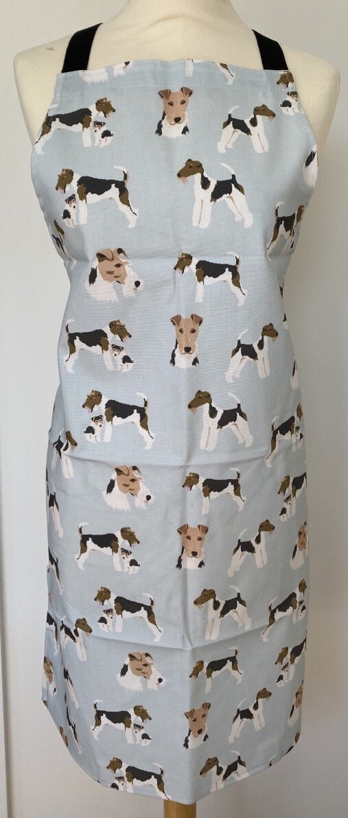 Fox Terrier Apron Dog Apron Fox Terrier Dog Gift BBQ - Etsy UK