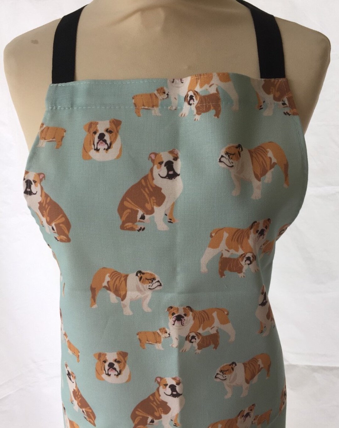 Bulldog Apron - Bulldog Gift - Bulldog Accessory - BBQ Apron - Chef's ...