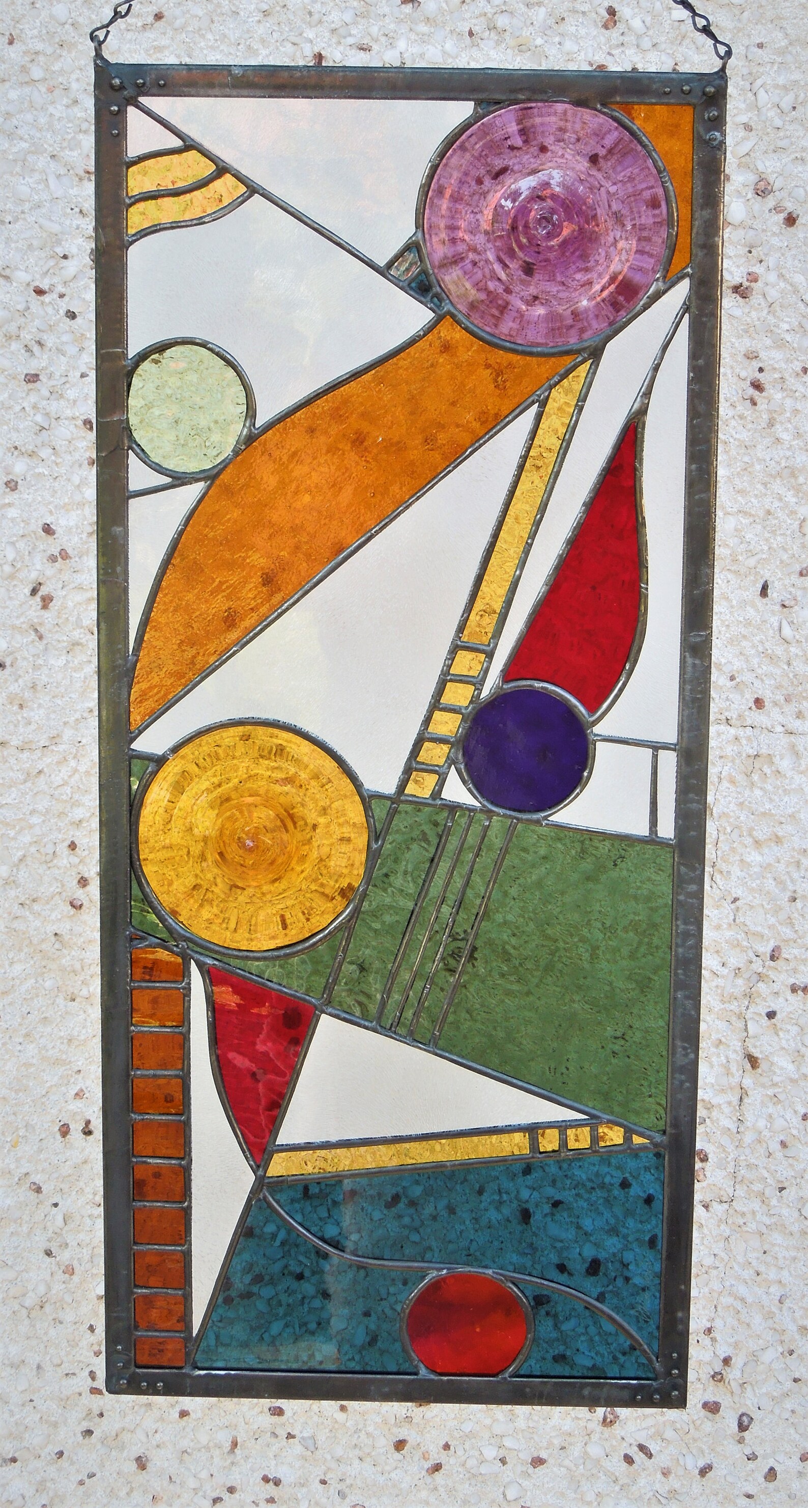 Stained Glass Windows "musical Chairs" Set of Two - Etsy