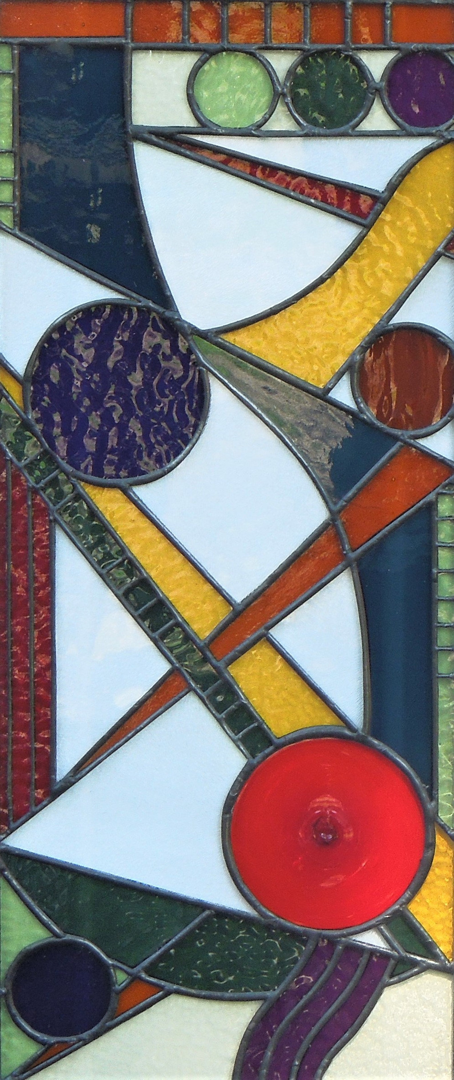 Stained Glass Windows "musical Chairs" Set of Two - Etsy