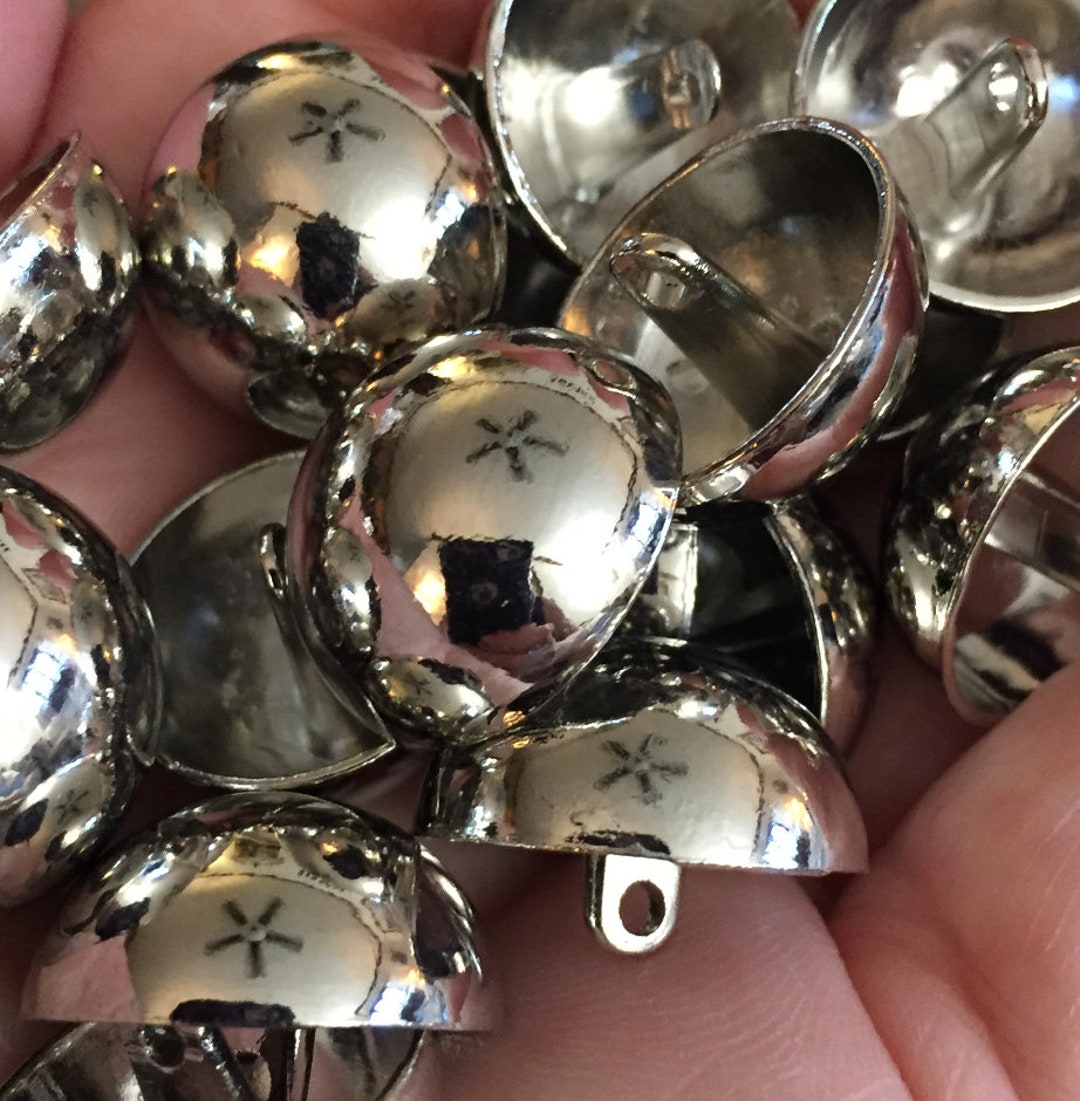 20mm Large Dome Metal Shank Button, Set of 10 - Silver, Gold, or ...