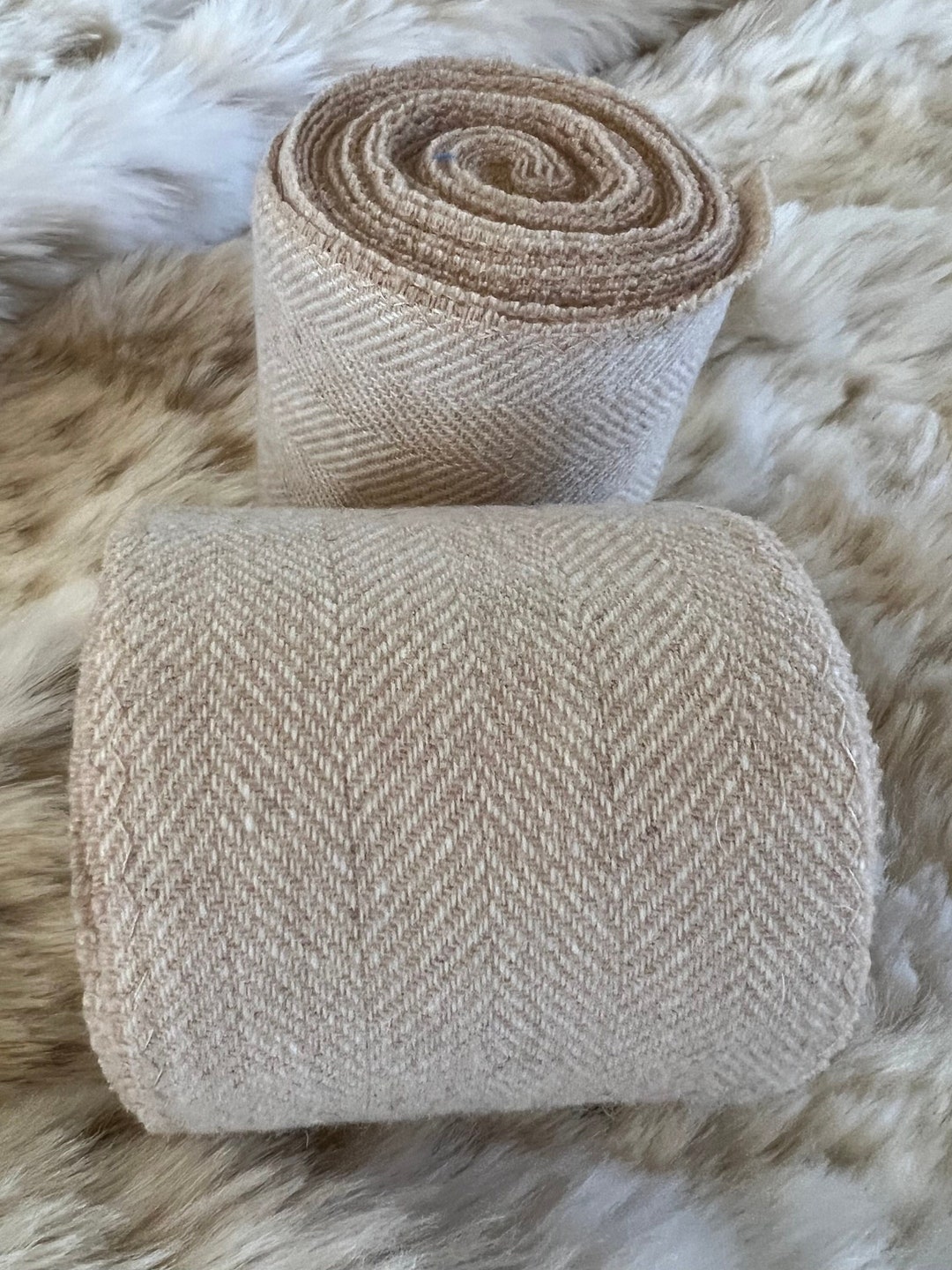 Winingas - Viking - Norse - Anglo-saxon Leg Wraps Cream White Camel - Etsy