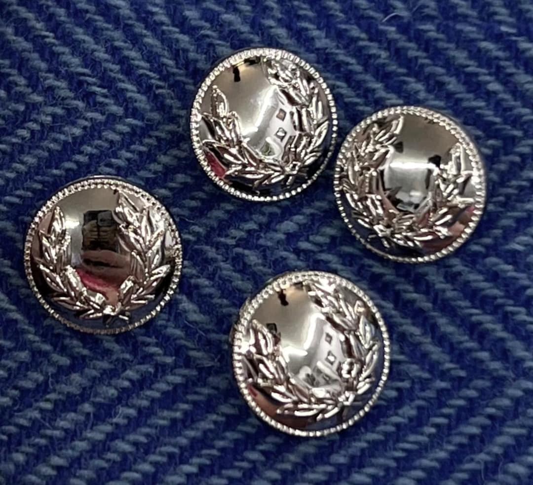 Laurel Wreath (SCA Order of the Laurel) Buttons, Set of 10 - Bright ...