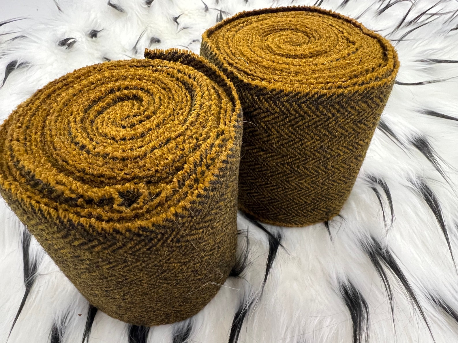 Winingas Viking Norse Anglo-saxon Leg Wraps Golden Yellow Brown - Etsy