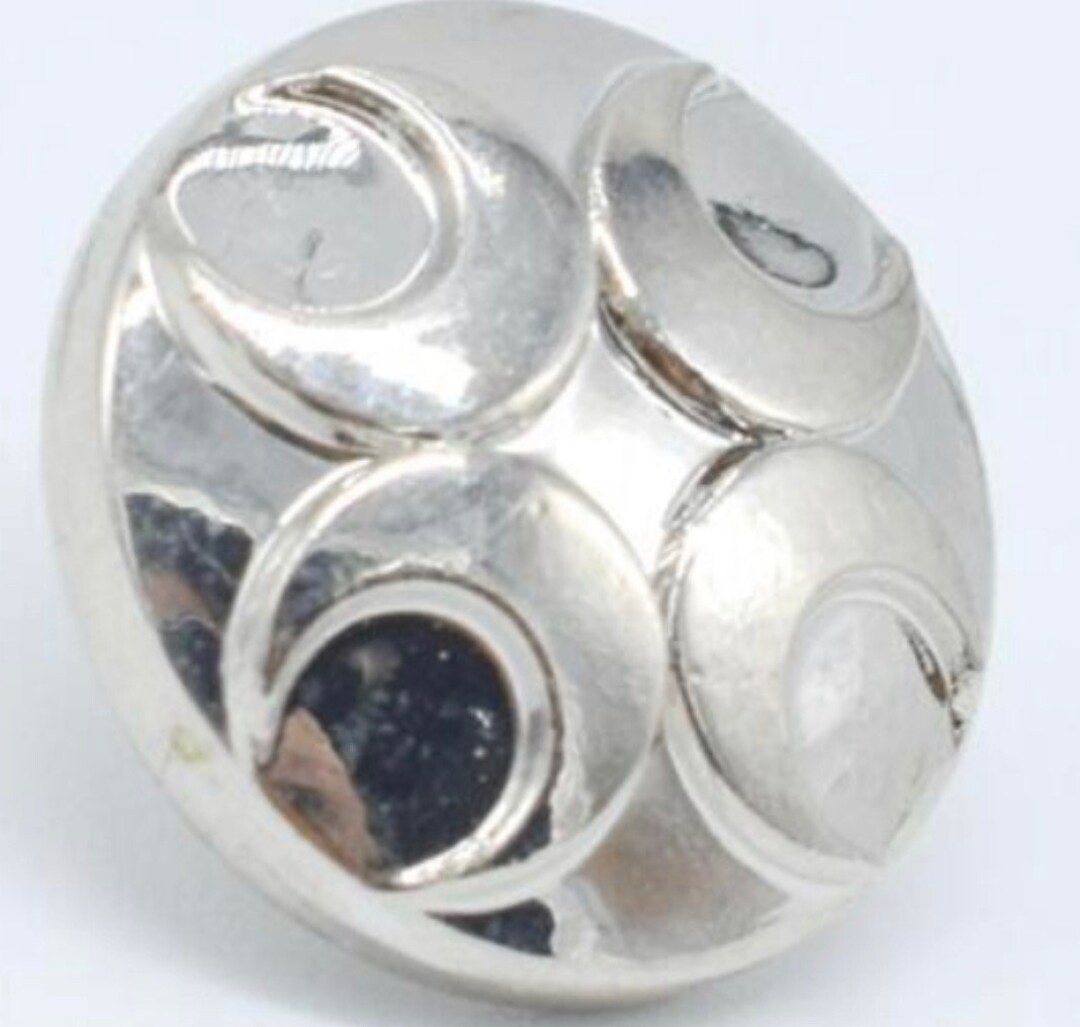 10 Caid 4 Moon Populace Badge Buttons Metal Shank Bright Silver - Etsy