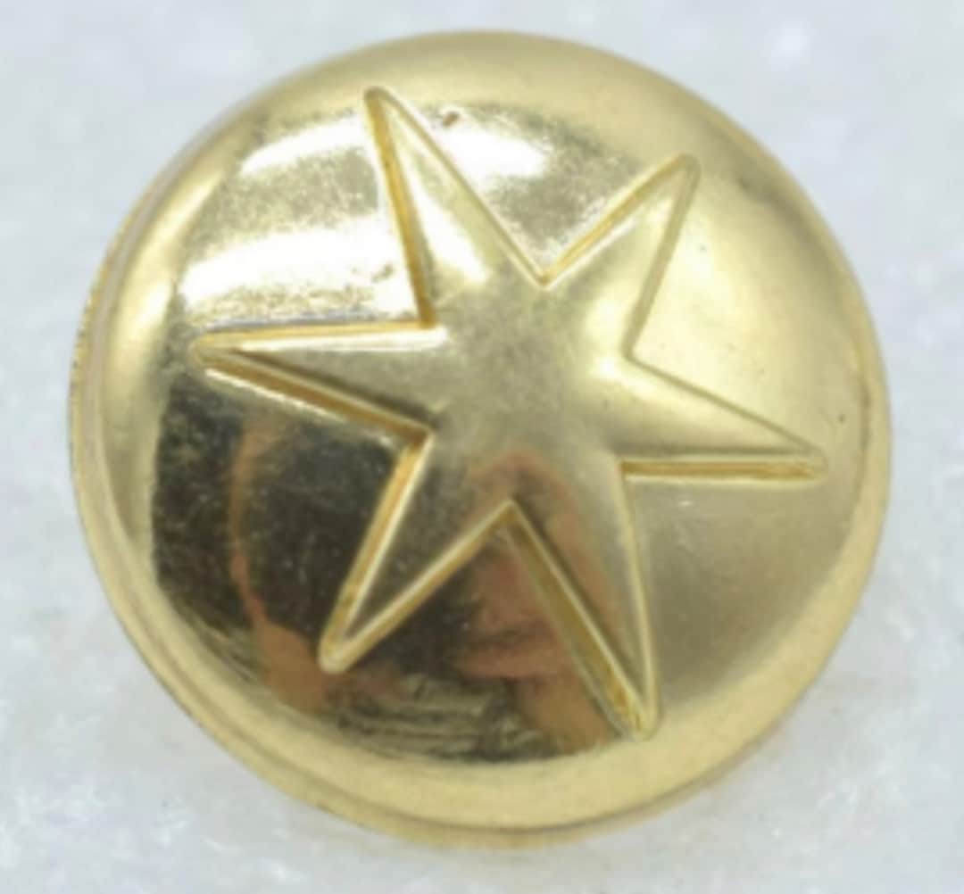 Six 6 Point Star (SCA Vindheim, Ayreton or Glyn Dwfn) Buttons, Set of ...