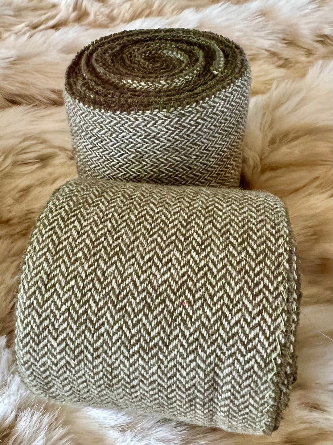 Winingas Viking Norse Anglo-saxon Leg Wraps Olive Green - Etsy