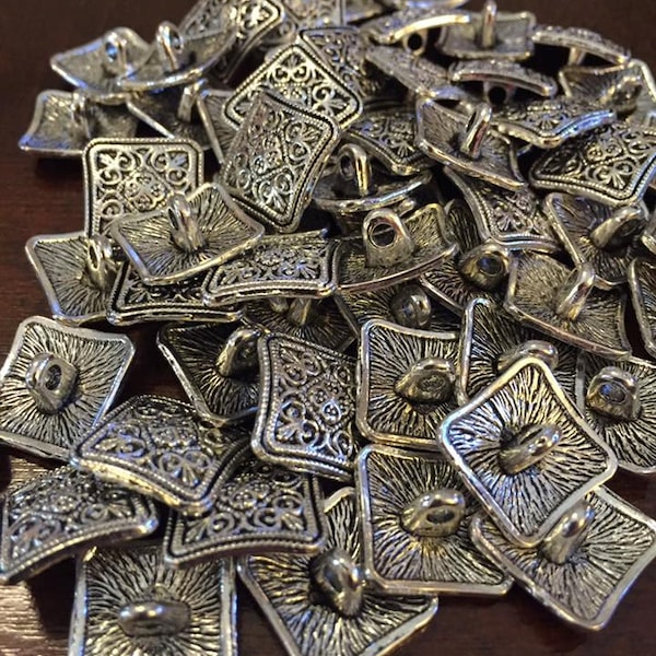 Square Shank Buttons - Etsy