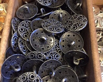 Pewter Shank Button | Etsy