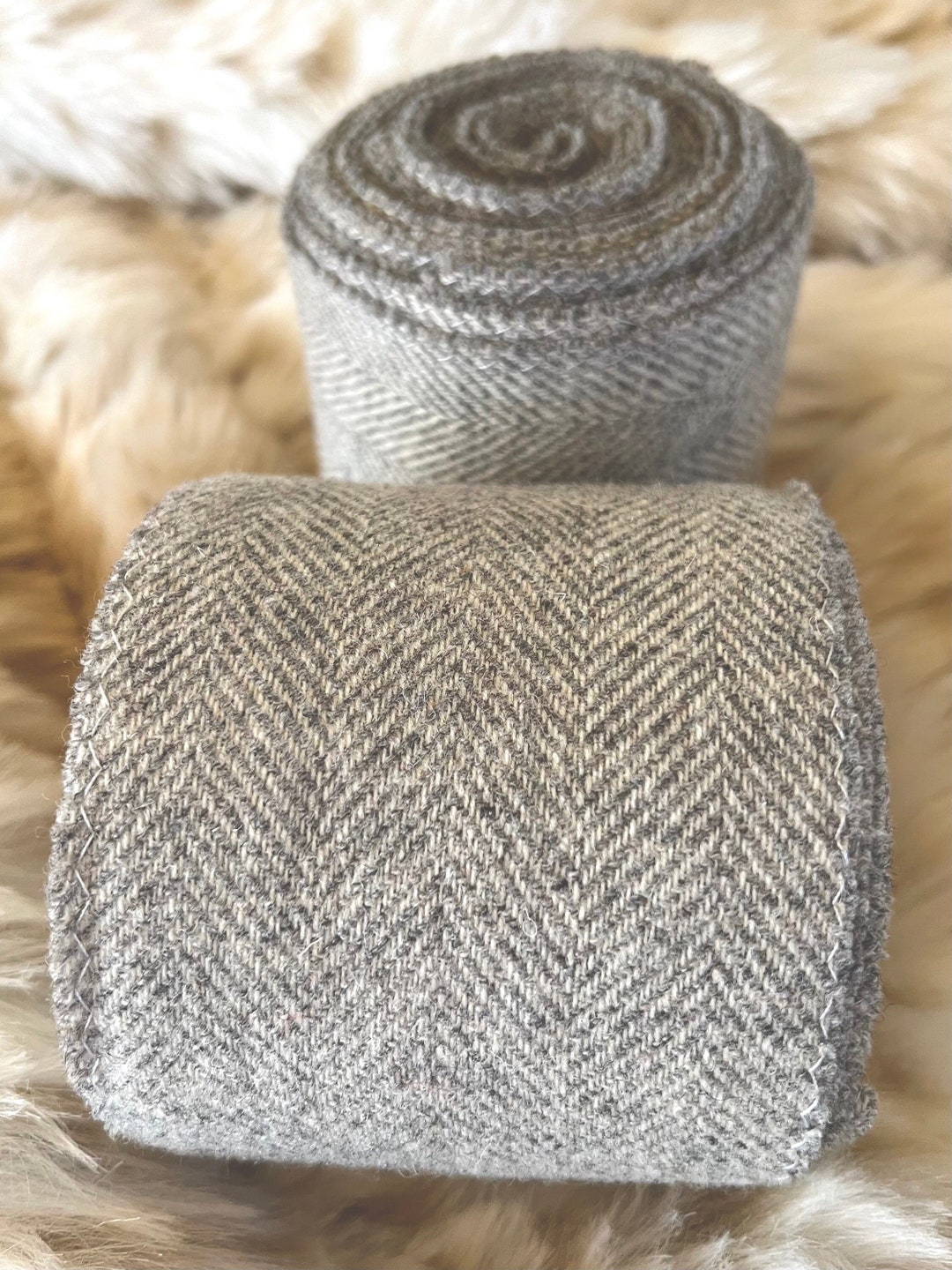 Winingas - Viking - Norse - Anglo-saxon Leg Wraps Grey Gray Silver and ...