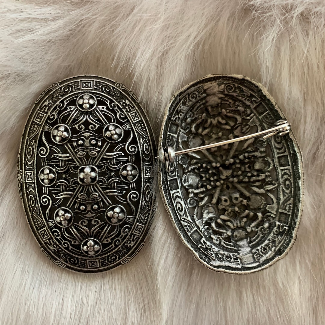 Norse Style Viking Tortoise Turtle Brooches, Style 5 Silver Color - Etsy