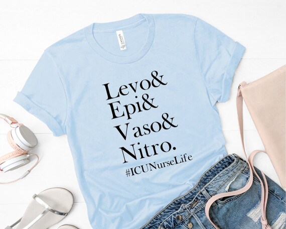 ICU Drips Levo Epi Vaso Nitro Nurse RN Registered Nurse - Etsy