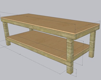 8 Ft Workbench Plans Wood Modular Workbench Increases Capacity