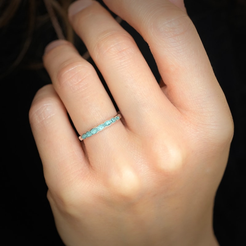 Blue Apatite Ring - Etsy