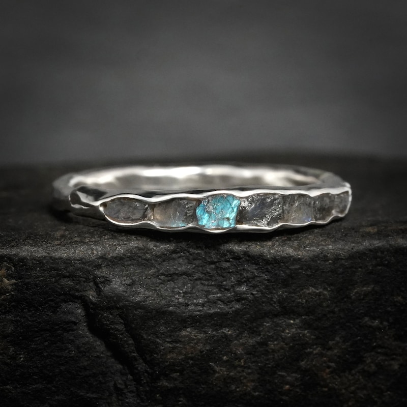 Labradorite Ring - Etsy