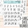 Bulk Number Decals, Custom Number Sticker Sets, Label 1 100, 1 100 ...