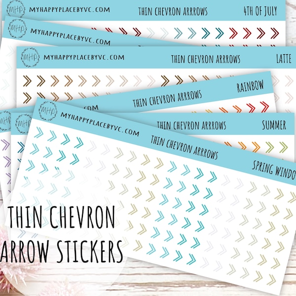 Arrow Stickers - Etsy