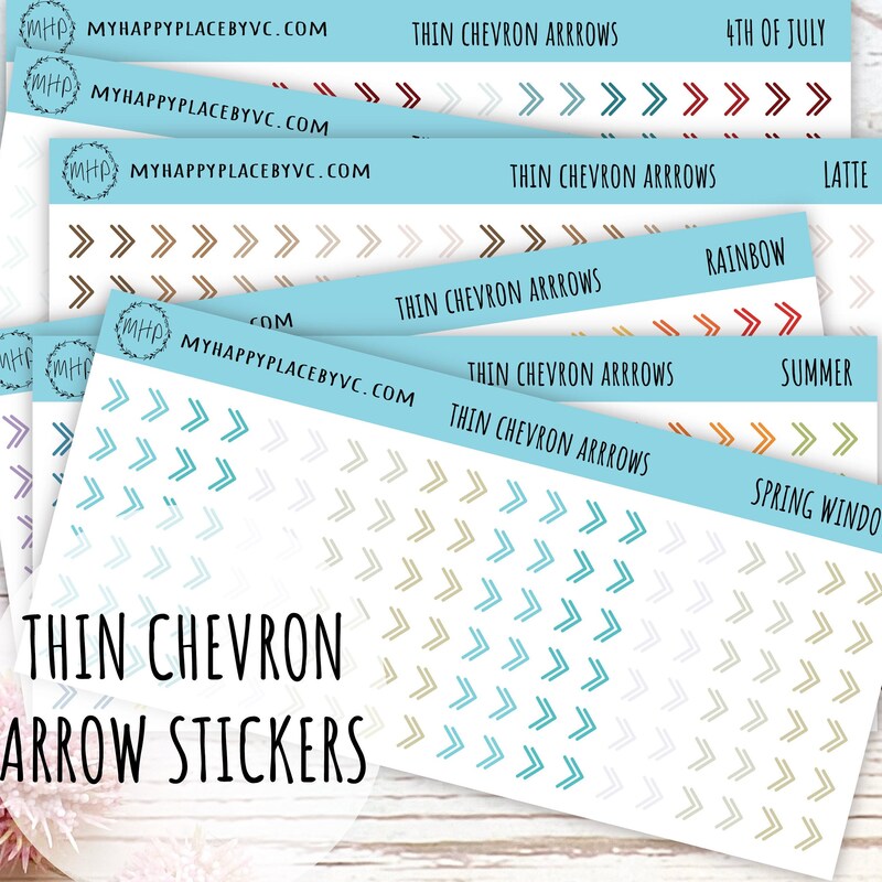 Arrow Stickers - Etsy