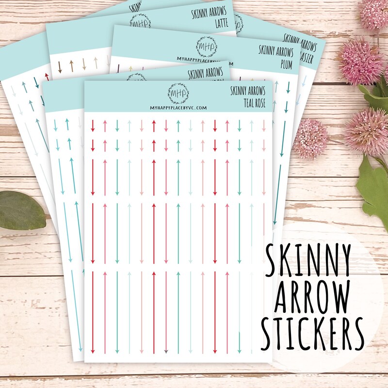 Arrow Stickers - Etsy