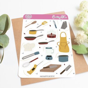 Cooking Time Sticker Sheet. Planner Stickers for Bullet Journals ...