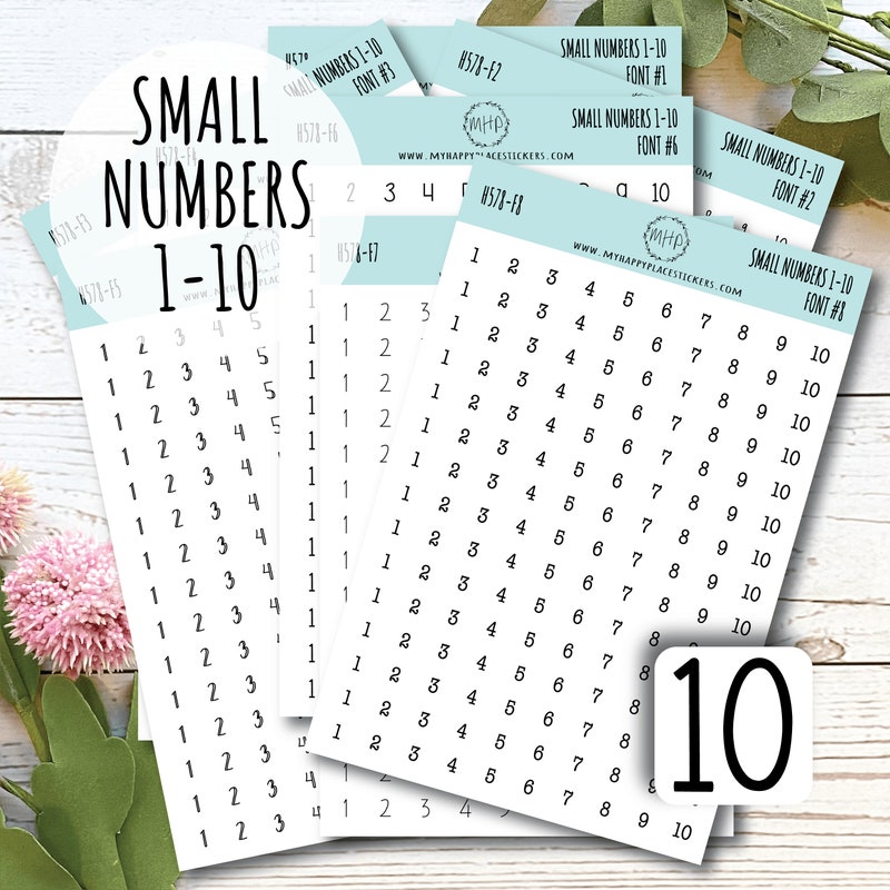 Numberblocks Stickers - Etsy