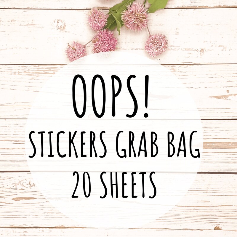 Oops Stickers - Etsy