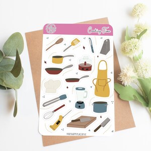 Cooking Time Sticker Sheet. Planner Stickers for Bullet Journals ...