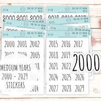 Y2K / Early 2000s Nostalgia DIGITAL DOWNLOAD Printable Sticker Sheet ...