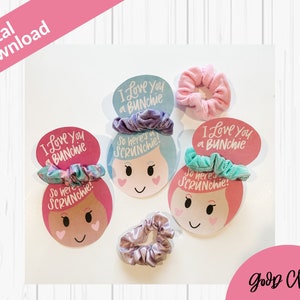 Printable Valentine | I Love You a Bunchie (digital Download) - Etsy