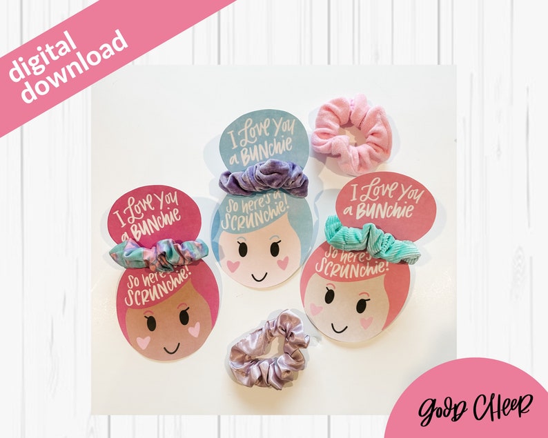 Printable Valentine | I Love You a Bunchie (digital Download) - Etsy