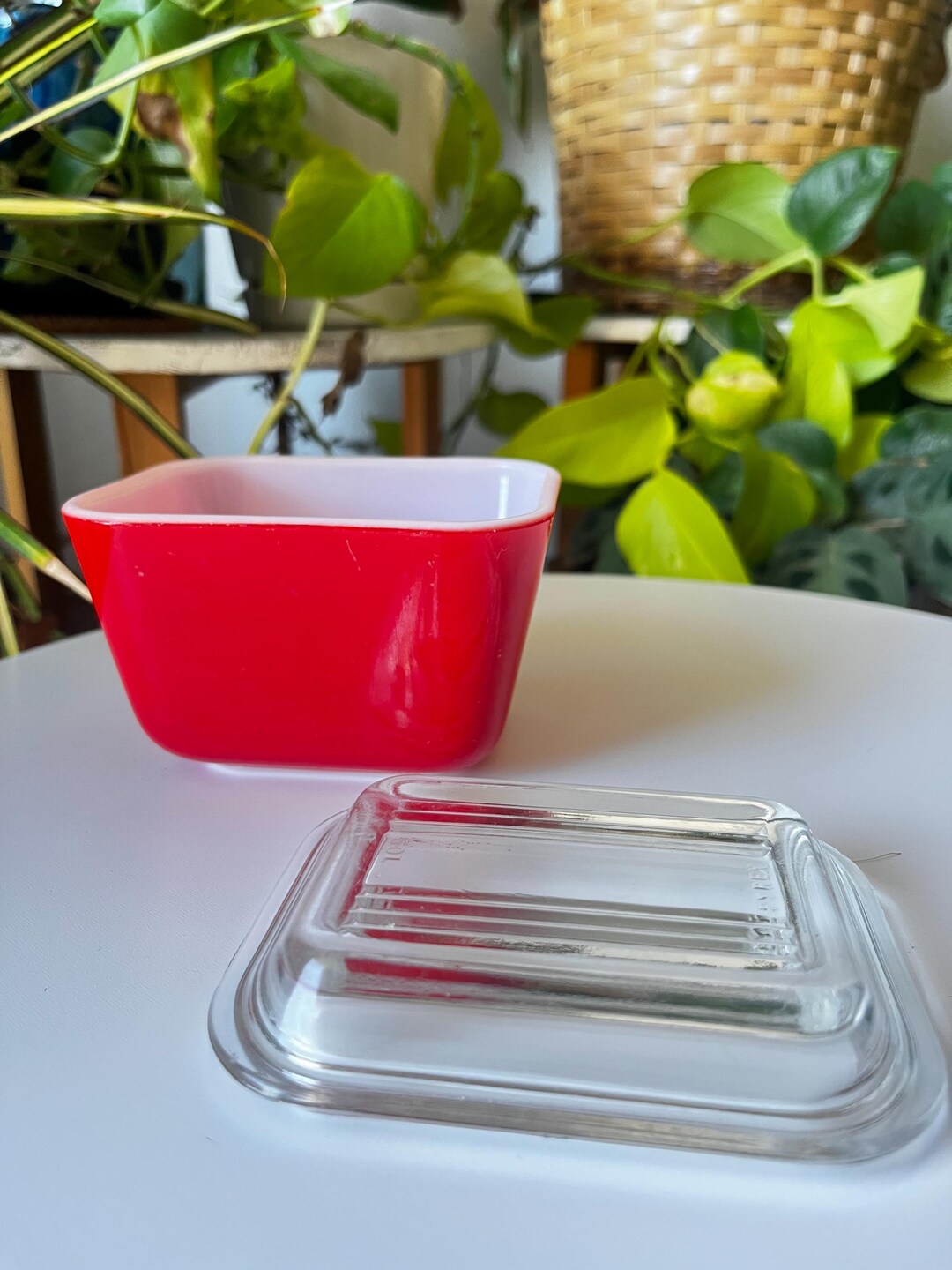 PYREX Primary Colors Red Refrigerator "fridgie" 501 - Etsy