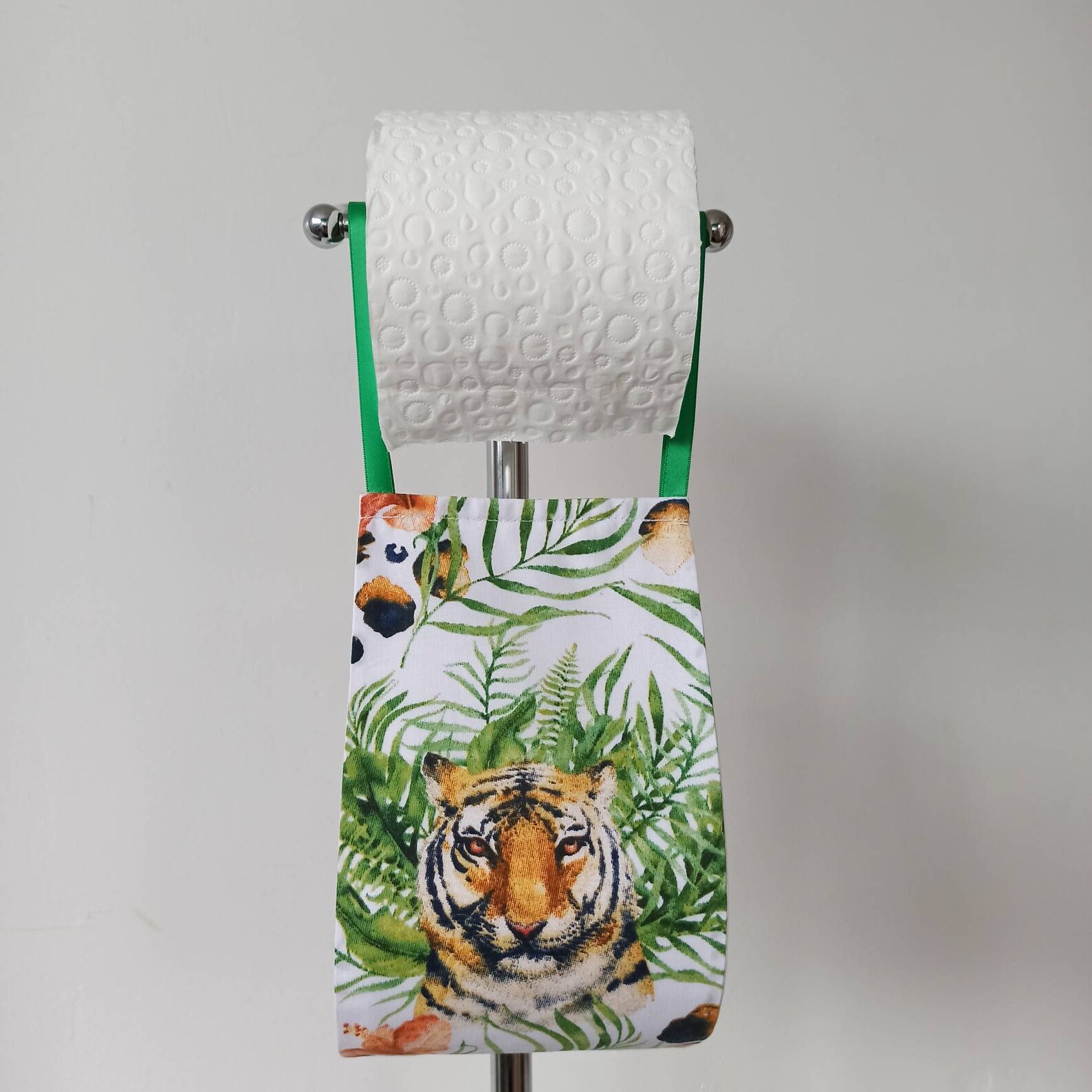 Jungle Home Decor Fabric Toilet Roll Holder Storage Printed - Etsy